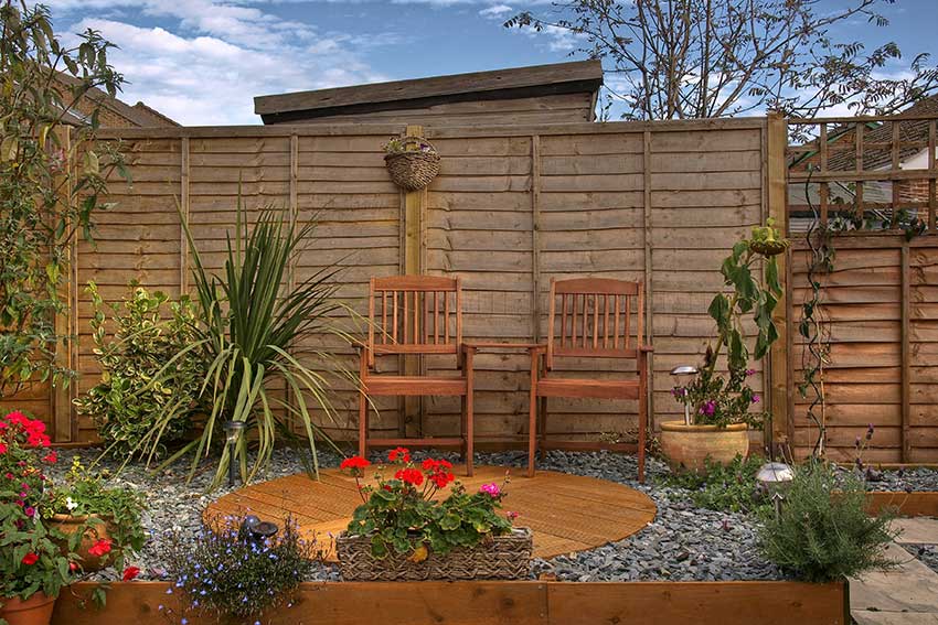 Garden Fencing - Pilton Water Gardens
